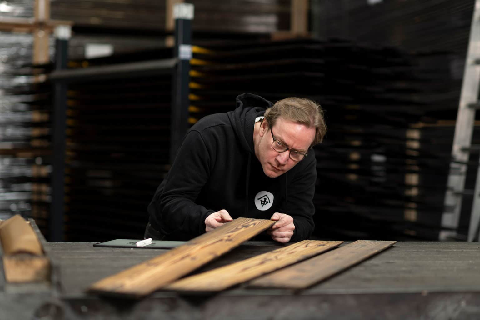 Yakisugi made from Japanese cypress - Nakamoto Forestry